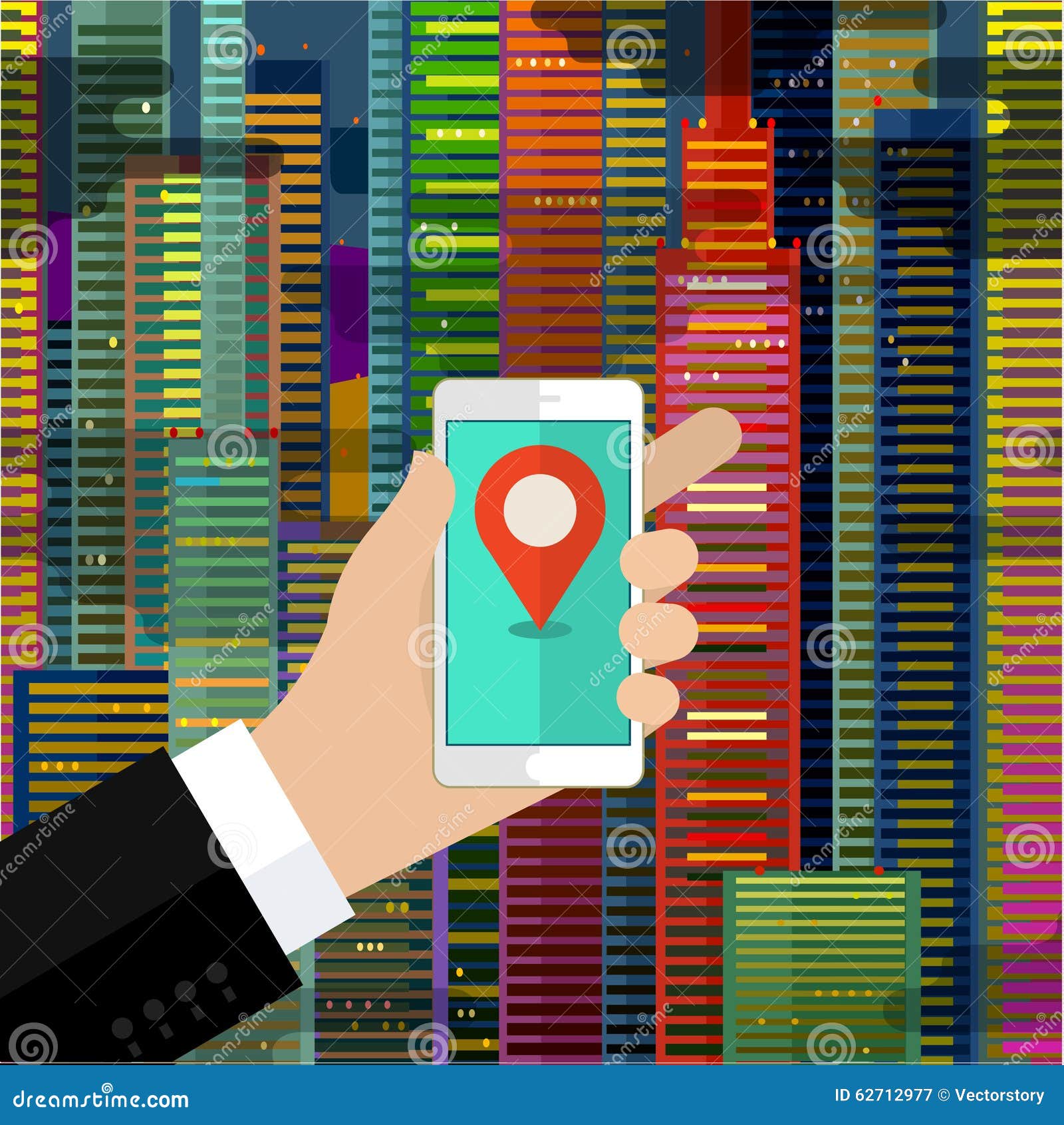 Searching for a house stock vector. Illustration of home - 62712977