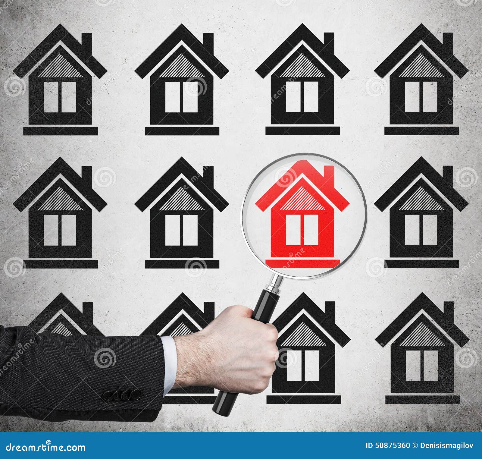 Searching house stock photo. Image of cottage, icon, conservation ...