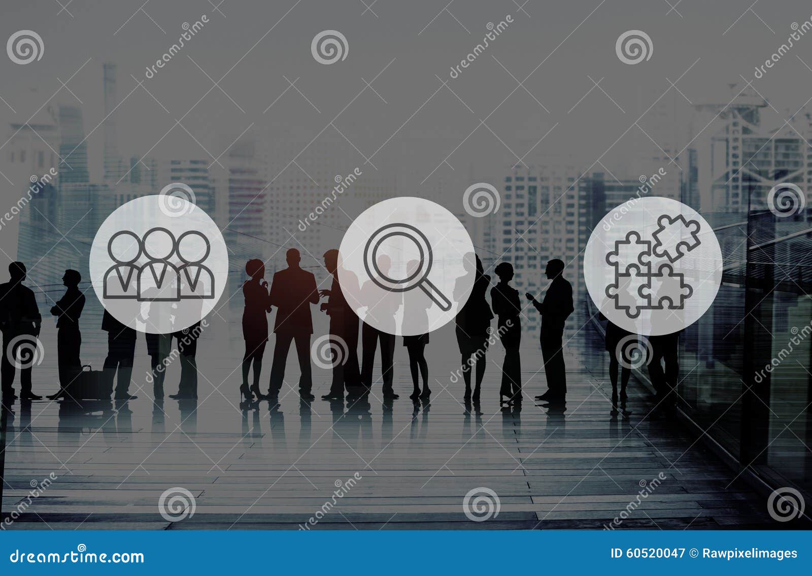Searching Human Resources Recruitment Teamwork Corporate Concept Stock ...