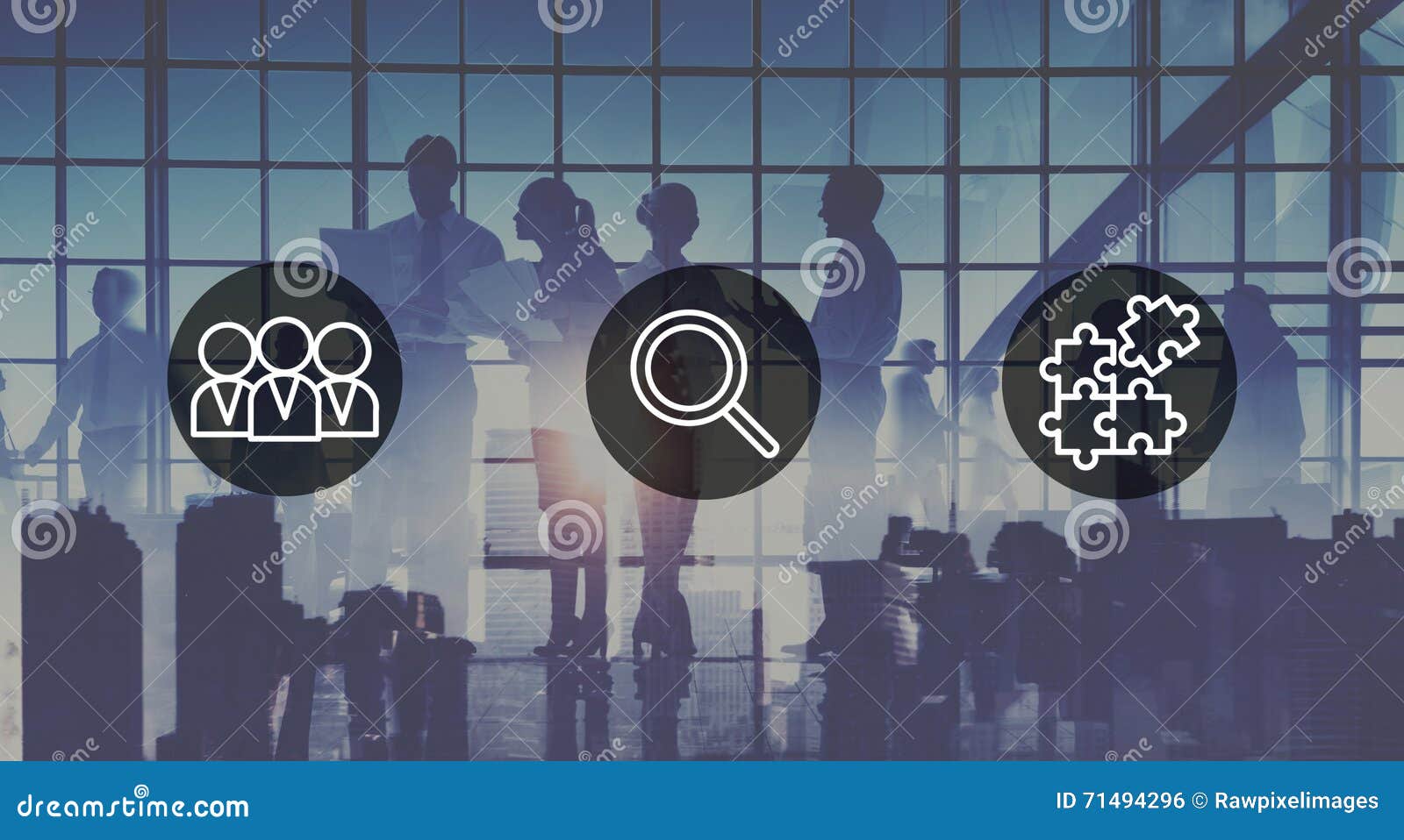 Searching Human Resources Recruitment Teamwork Corporate Concept Stock ...