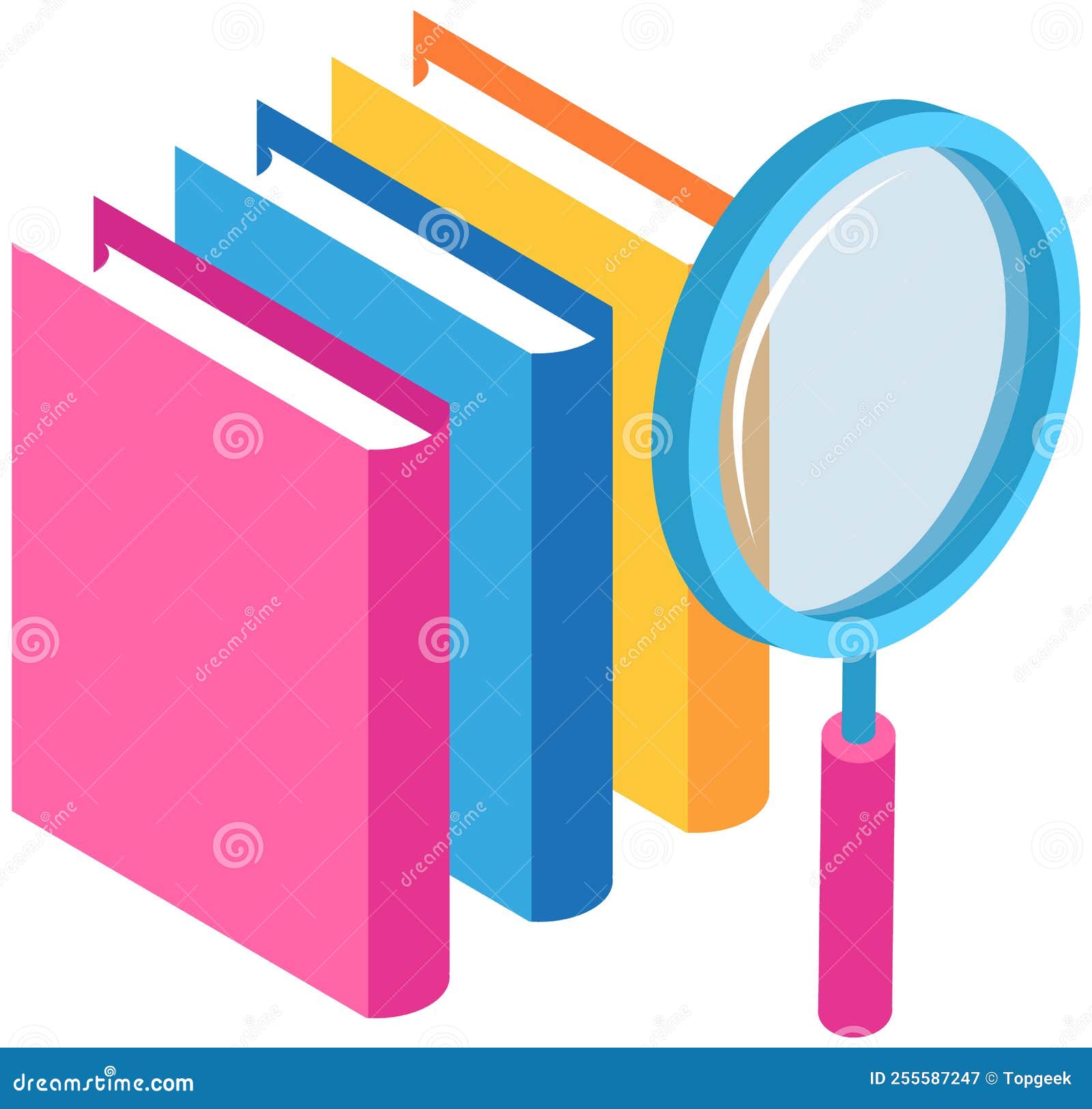 Searching for Information in Books, Literature in Library with ...