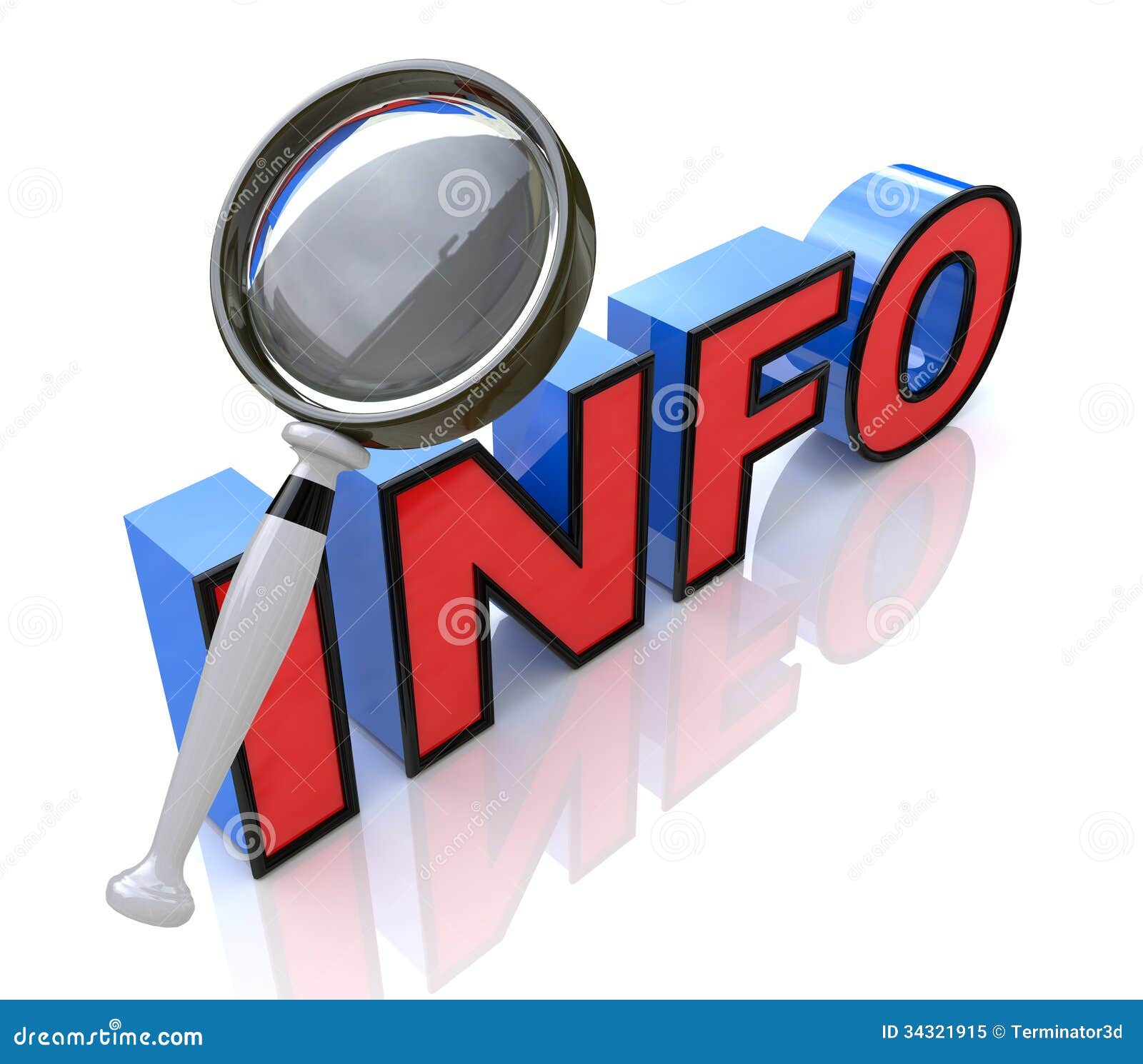 Searching for information stock illustration. Illustration of magnify ...