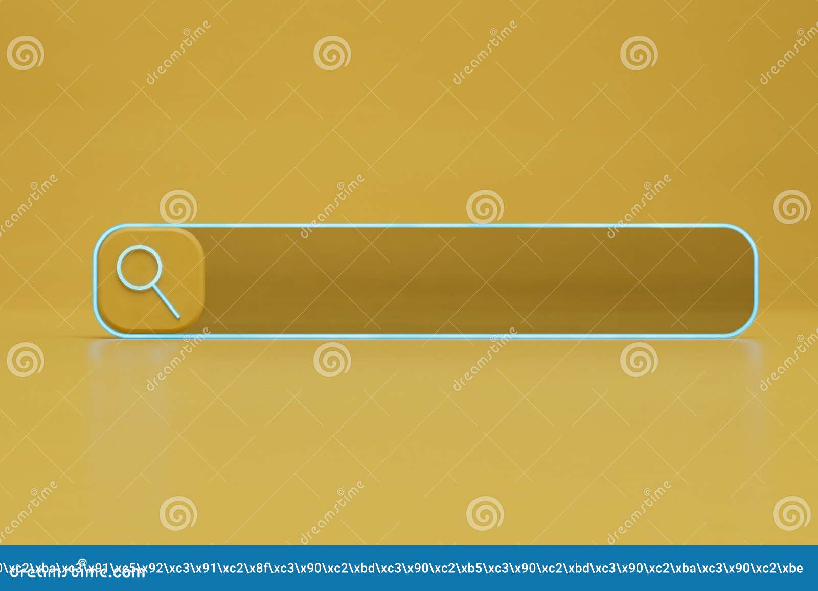 Searching for Information on the Internet. Browser Search Bar on a ...