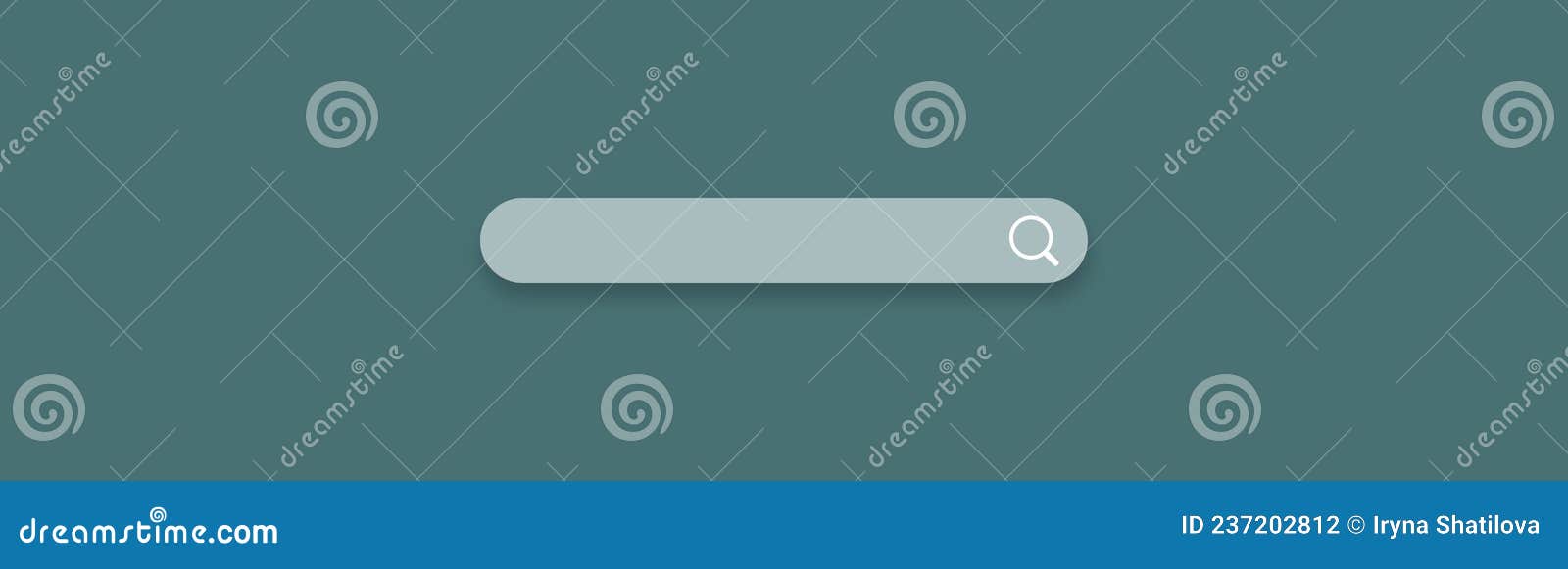 Search Bar Design Element on a Green Background. Search Browsing ...