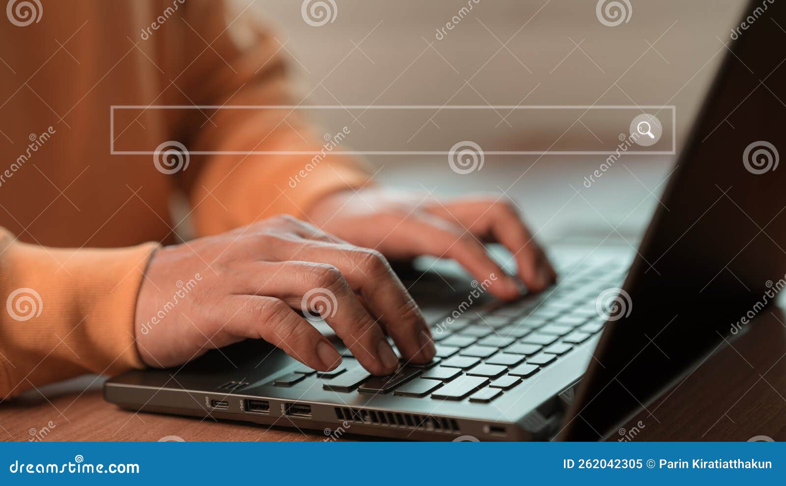 Searching the Internet, Browsing the Web with an Empty Search Bar ...