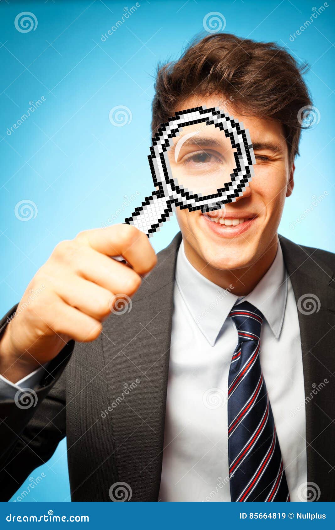 Searching the Internet stock image. Image of composite - 85664819