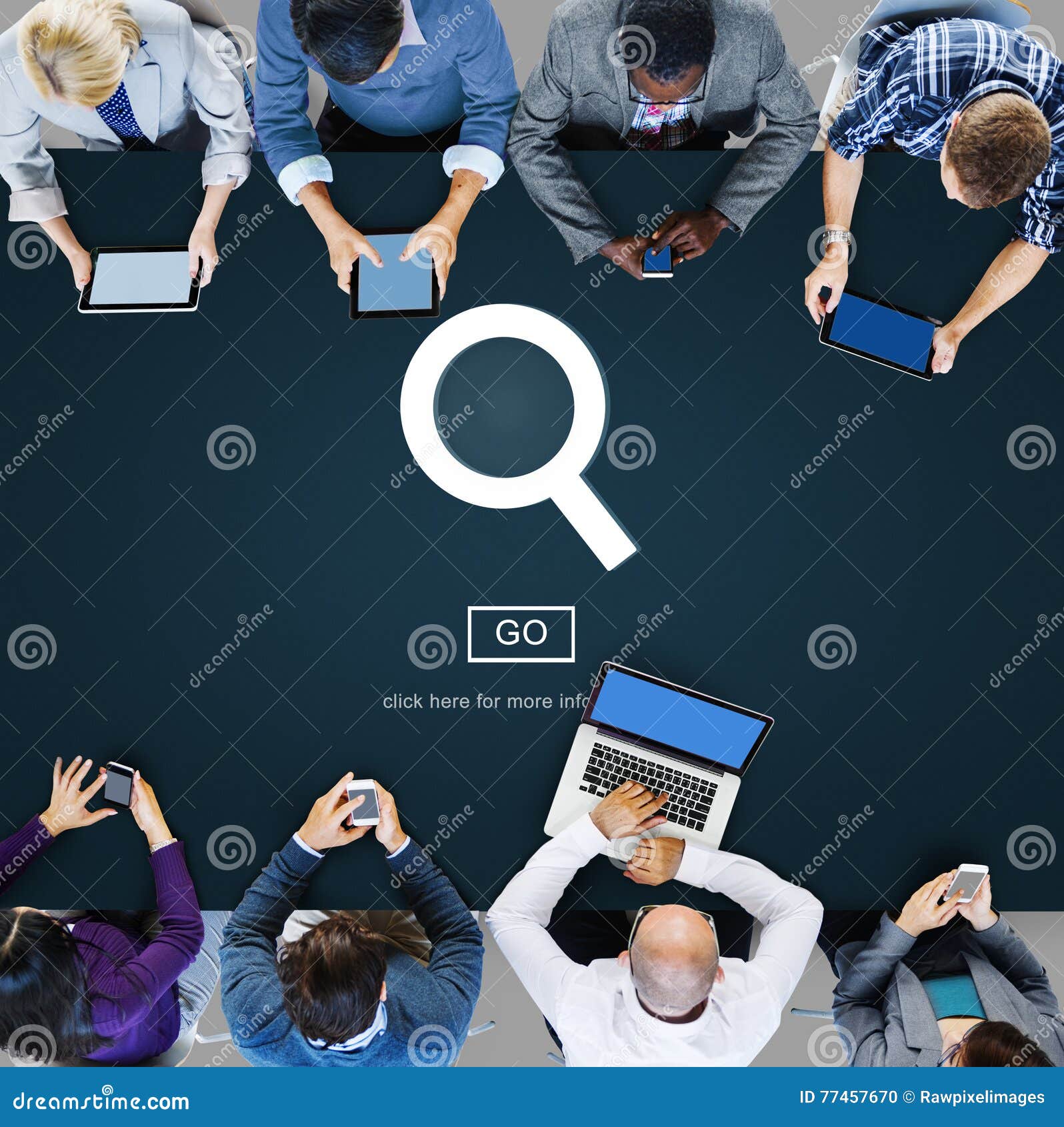 Searching Looking for Research Finding Concept Stock Photo - Image of ...
