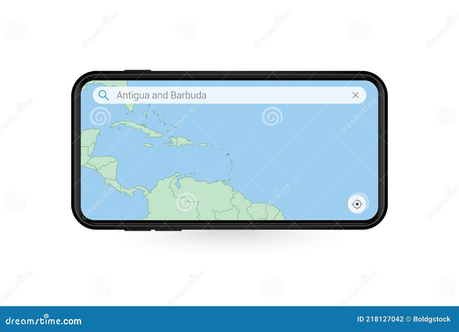 Antigua Road Map Stock Photography | CartoonDealer.com #67671878
