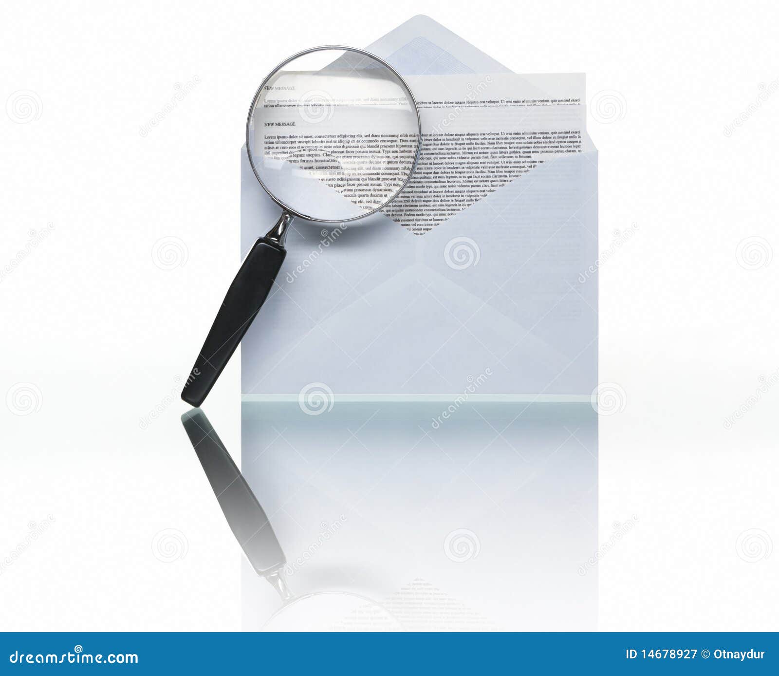 Searching through messages stock image. Image of metaphor - 14678927