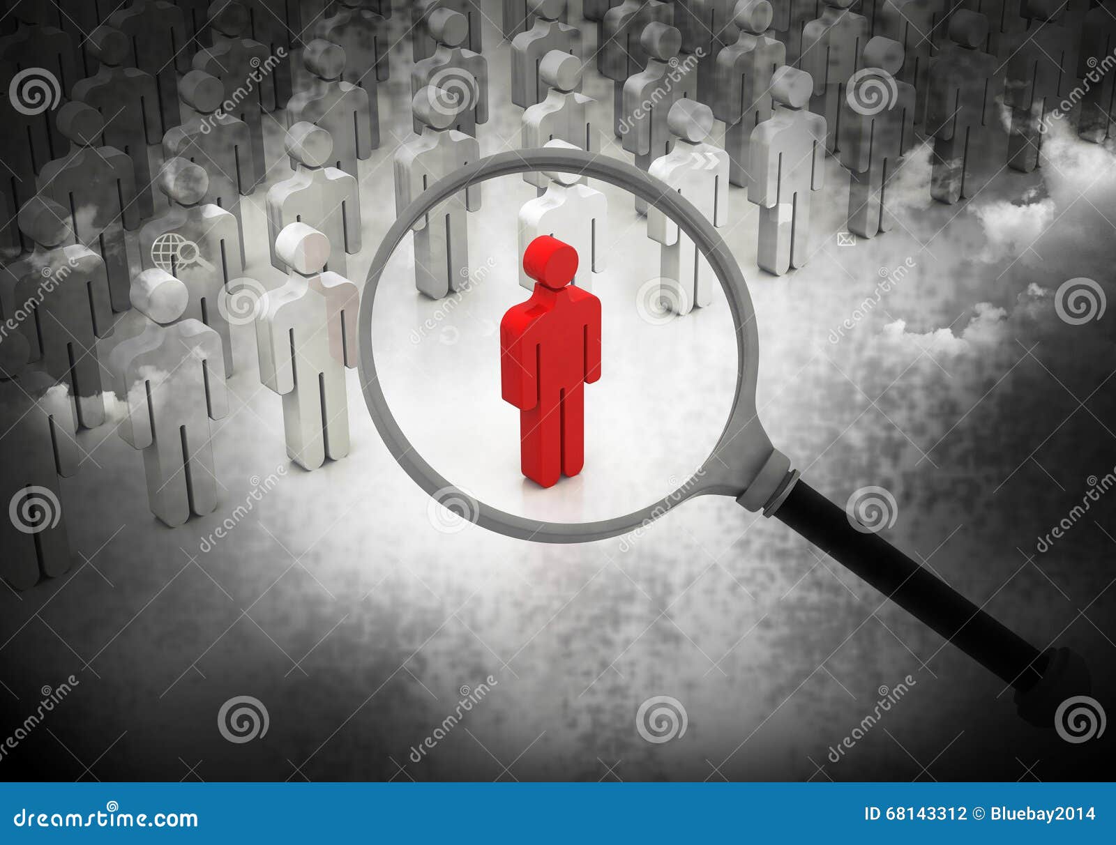 Searching people stock photo. Image of line, people, concept - 68143312