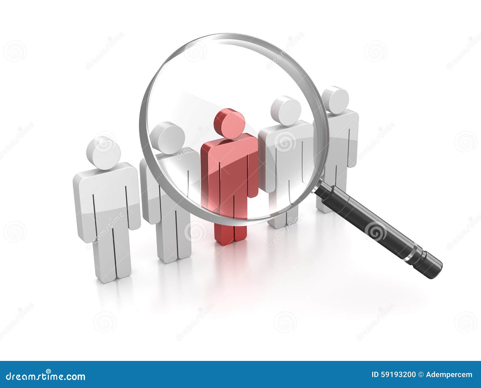 Searching People stock illustration. Illustration of lens - 59193200
