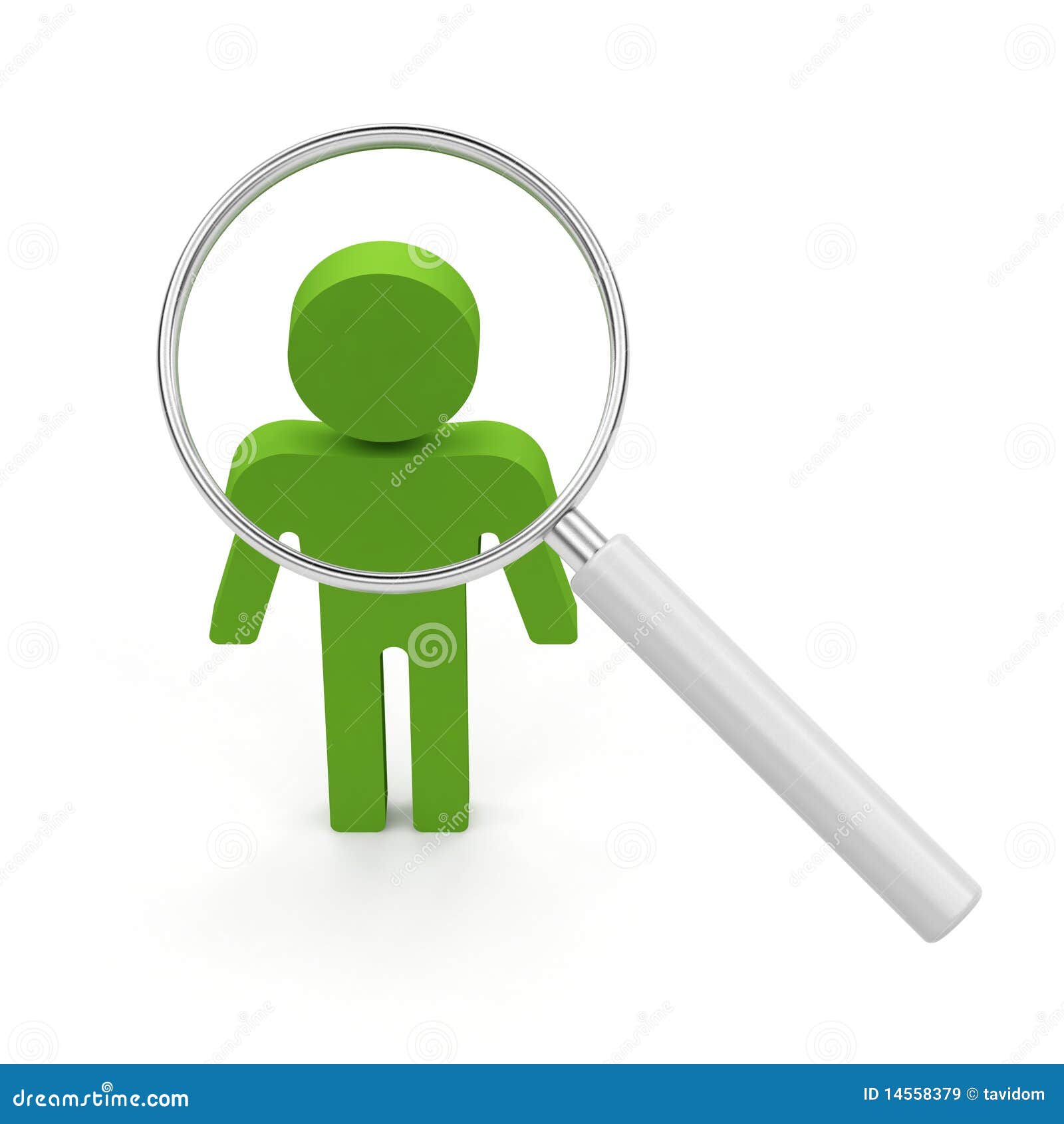 Searching for a person. stock illustration. Illustration of ...