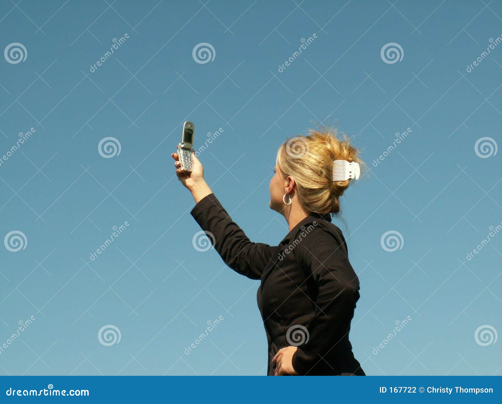 Searching for a signal stock photo. Image of isolated, signal - 167722