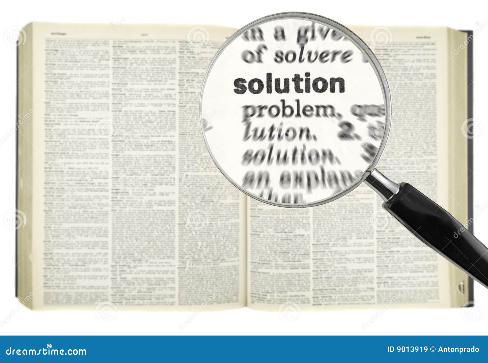 Searching for SOLUTION stock image. Image of lexicon, page - 9013919