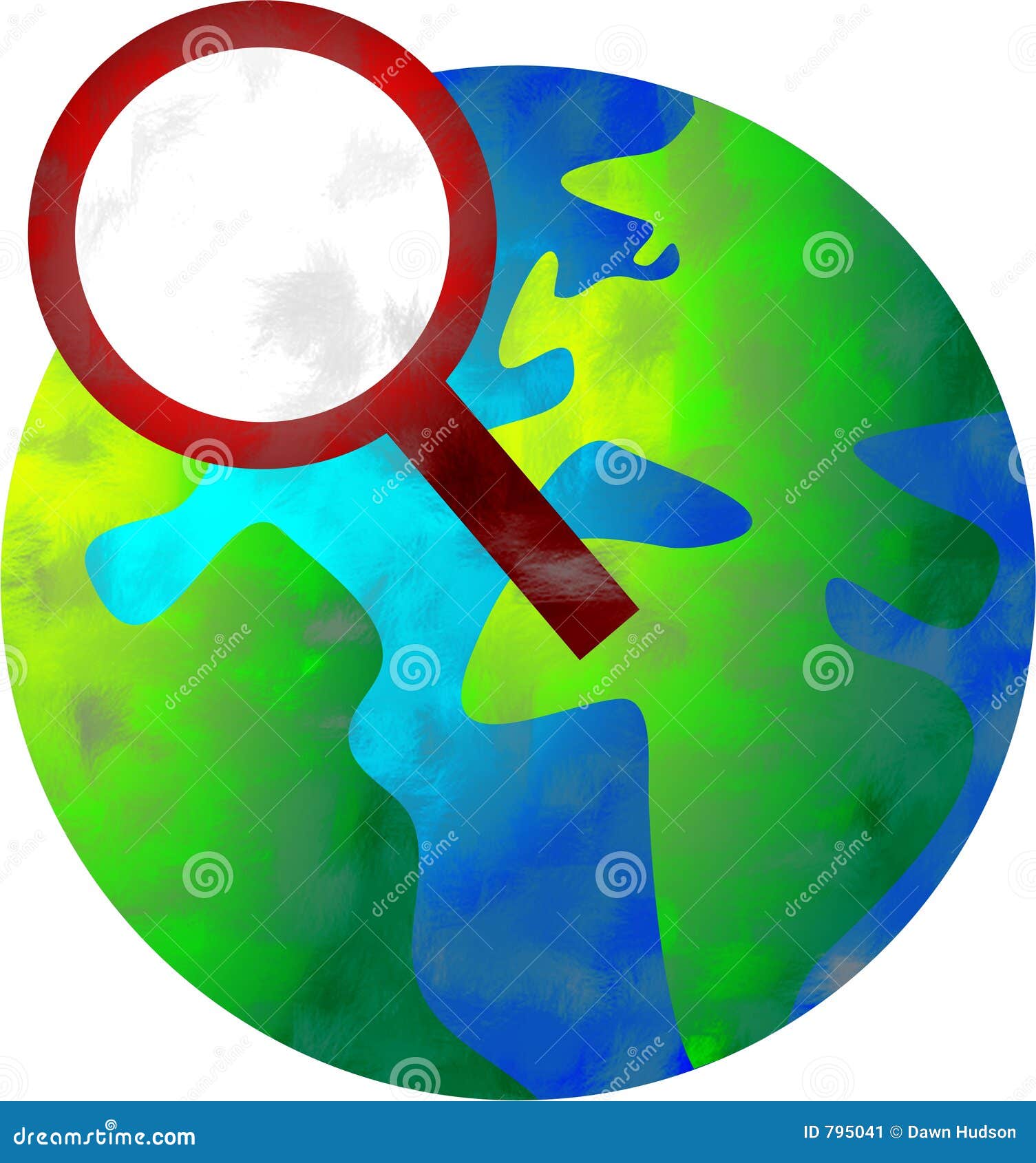 Searching world stock illustration. Illustration of world - 795041
