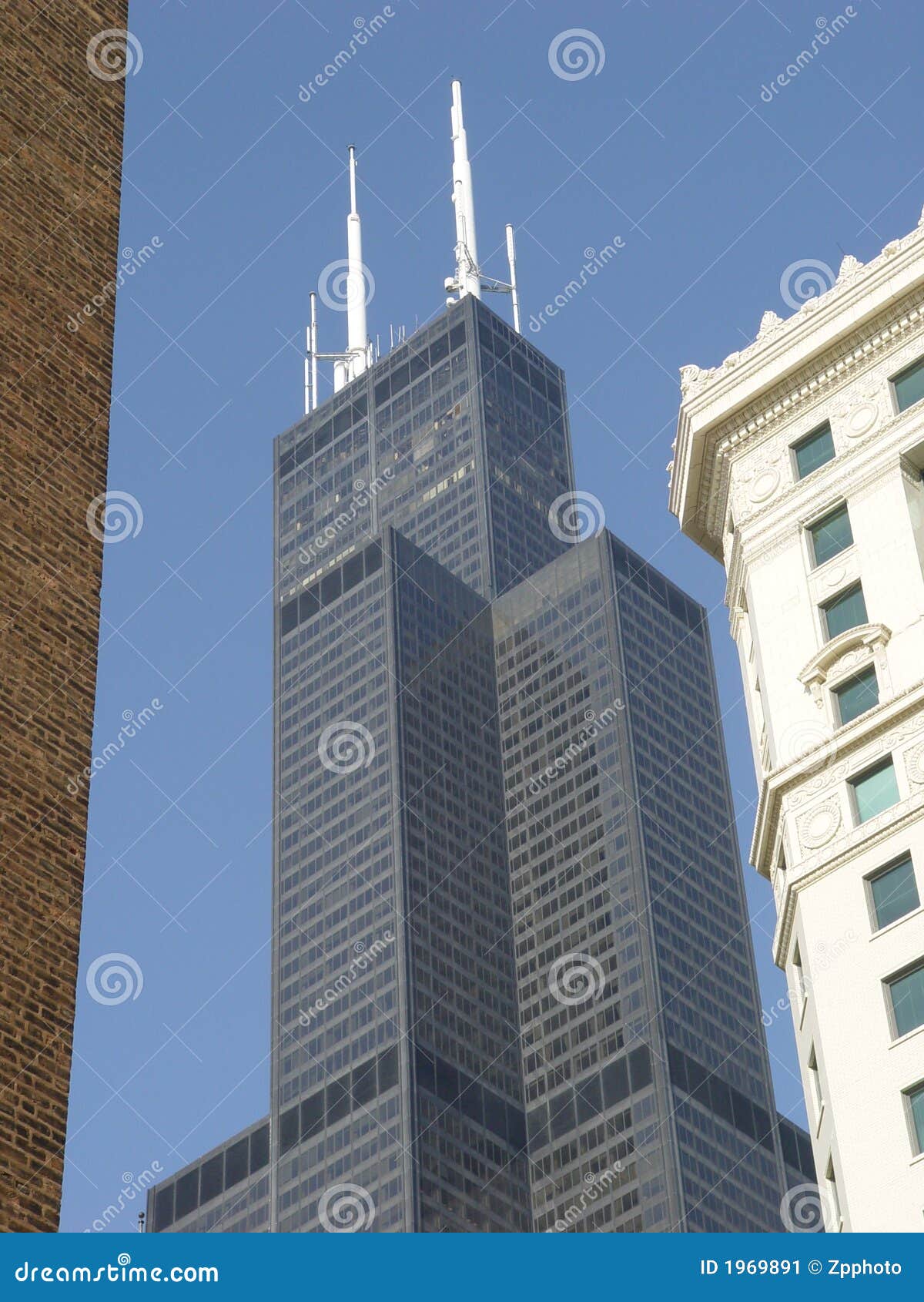 The Sears Tower editorial photo. Image of modern, tower - 1969891