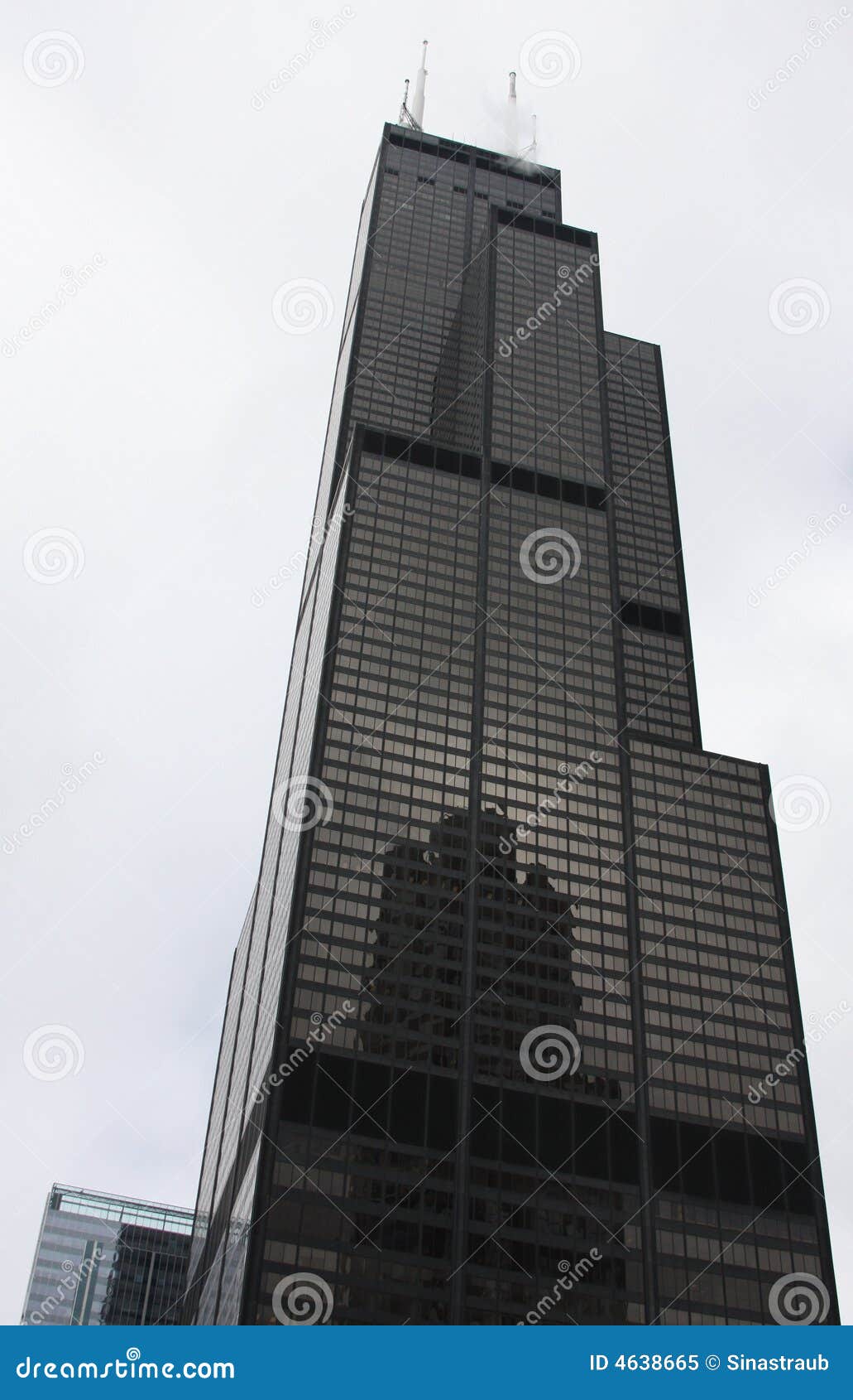 Sears Tower editorial image. Image of skyline, headquarters - 4638665
