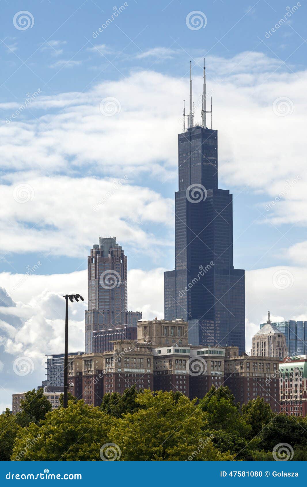 Sears Tower in Chicago, Illinois Editorial Image - Image of midwest ...