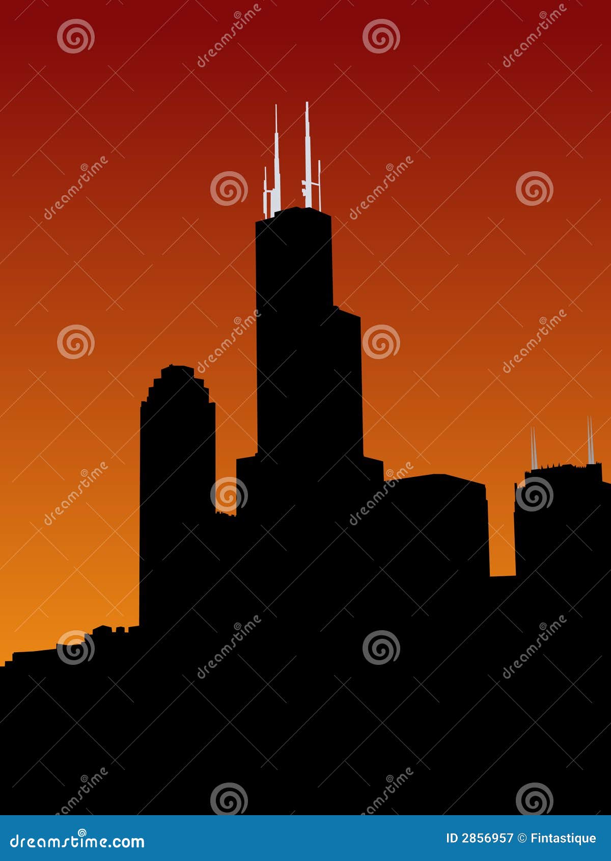 Sears Tower Outline