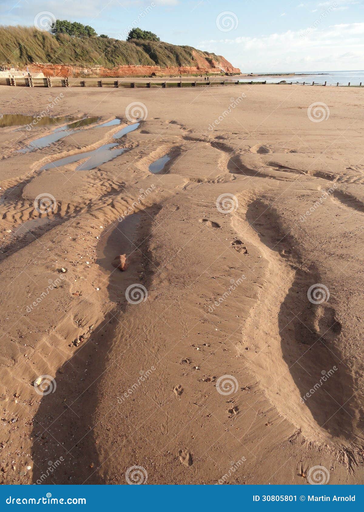 Seascape Beach Ridges stock image. Image of sand, knoll - 30805801