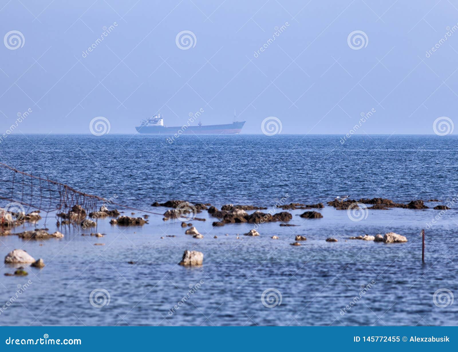 Cargo Displacement Inside Truck. The Gas Block Moved Off The Pallet ...
