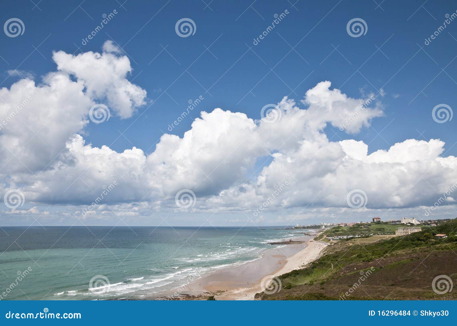 Seascape of the French Atlantic Coast Stock Photo - Image of jetty ...