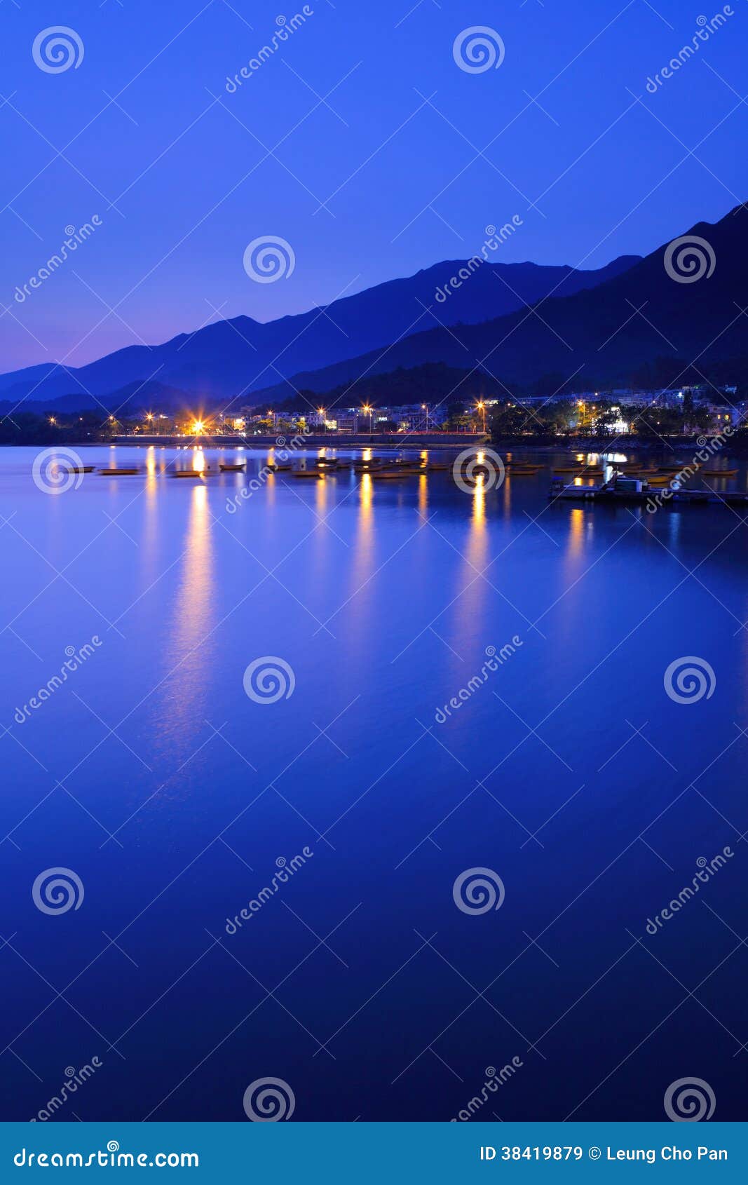 Seascape at night stock image. Image of dusk, paradise - 38419879
