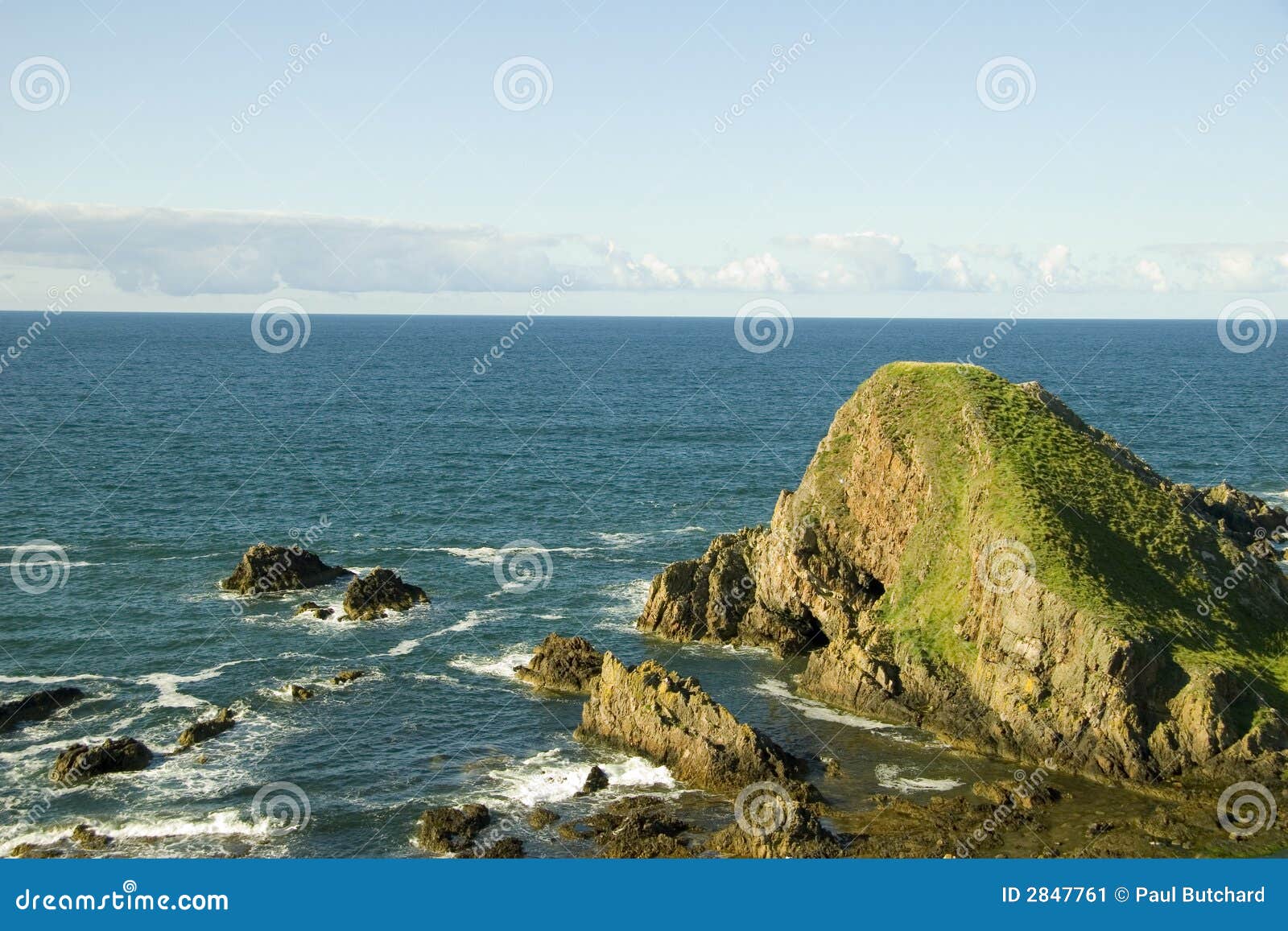 Seascape, Portknockie Scotland Stock Image - Image of highlands ...