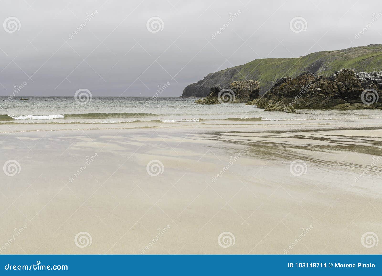 View of Sango Sands beach stock photo. Image of colorful - 103148714