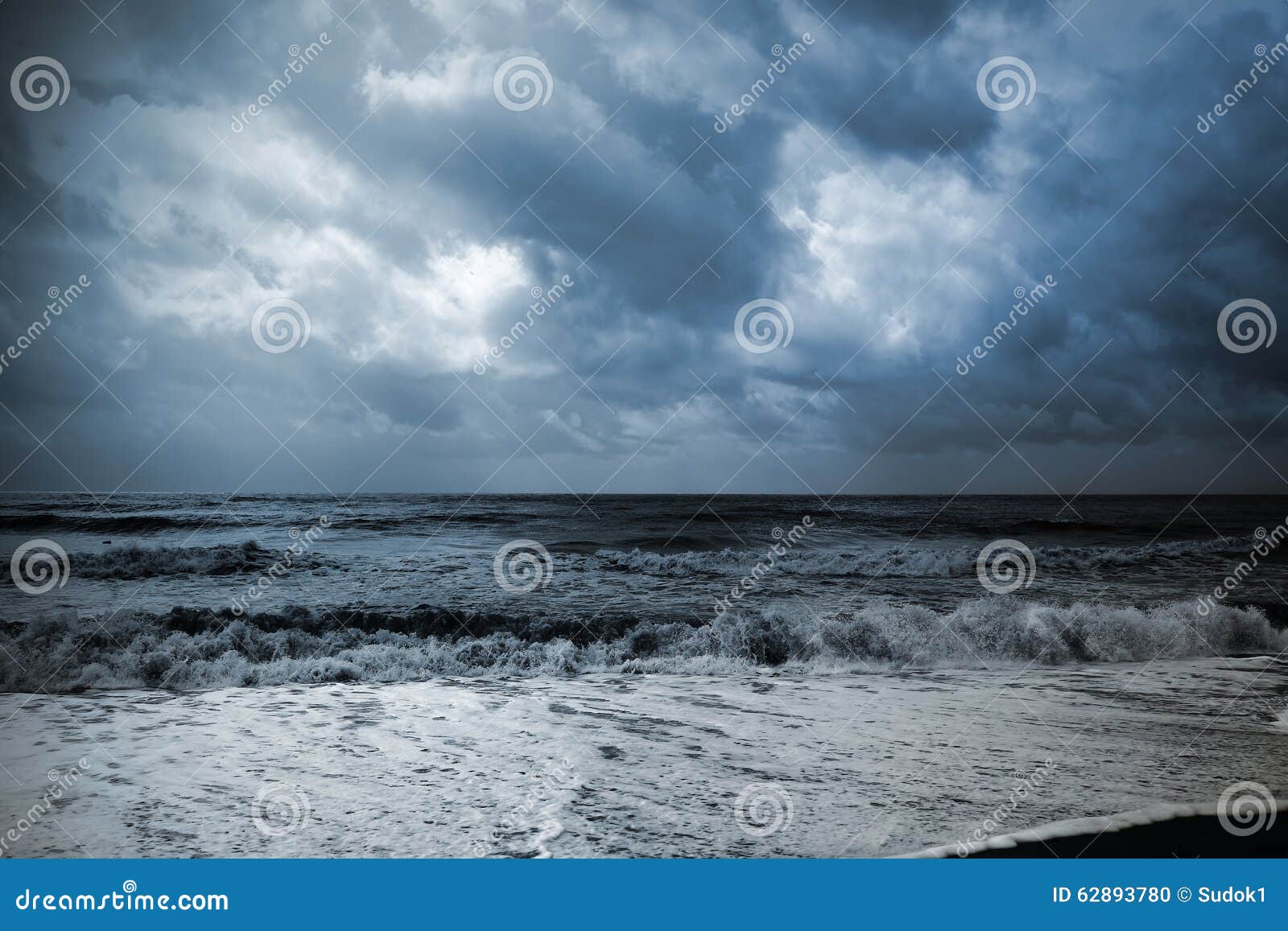 Seascape in a storm stock photo. Image of natural, cold - 62893780