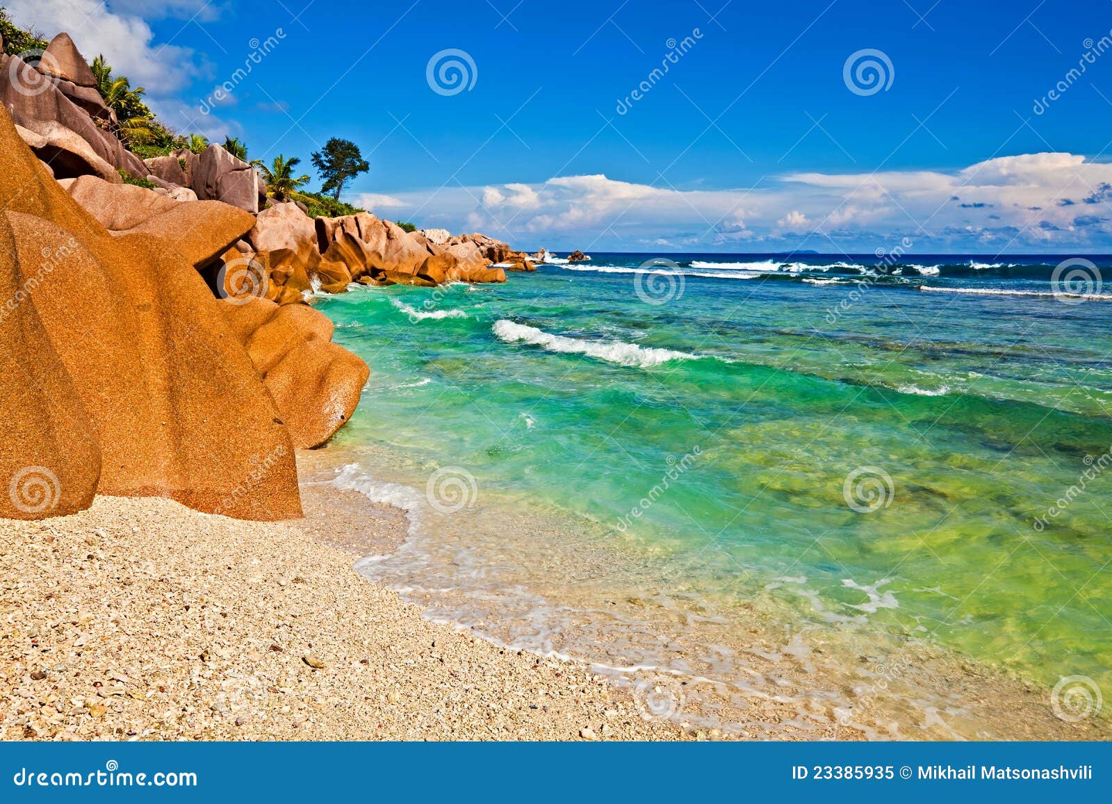 Seascape view stock image. Image of picturesque, ocean - 23385935