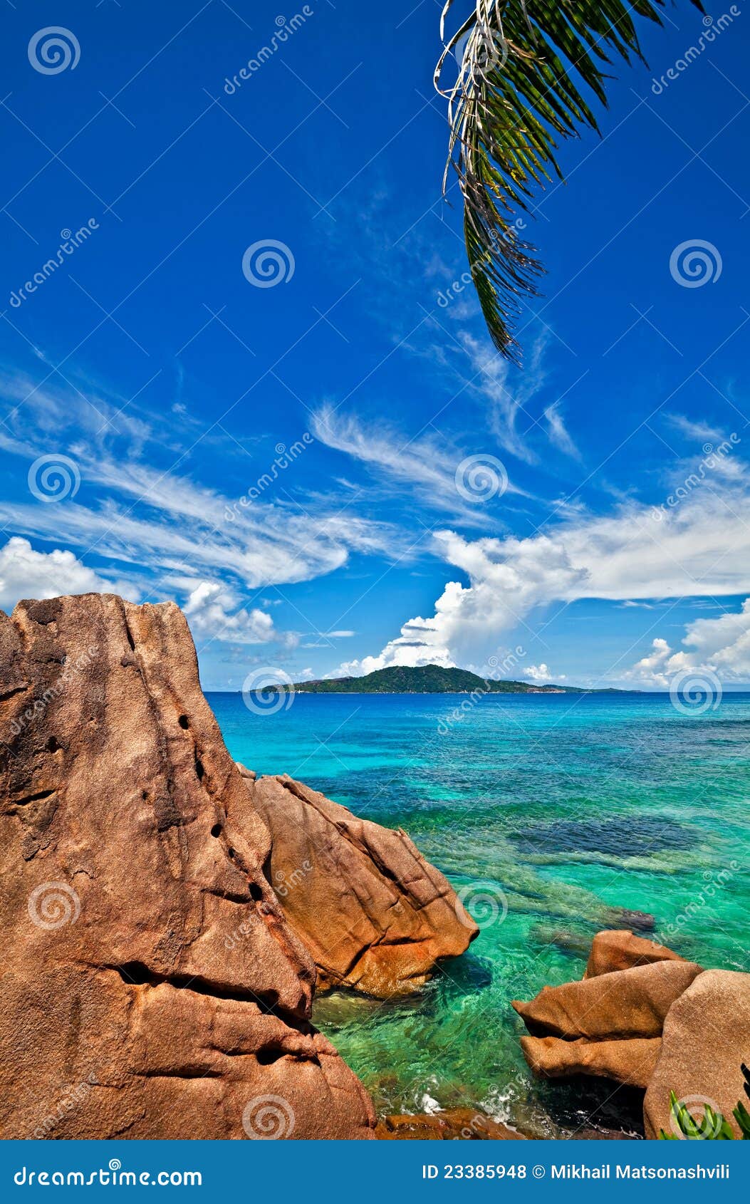Seascape view stock photo. Image of desert, coast, paradise - 23385948