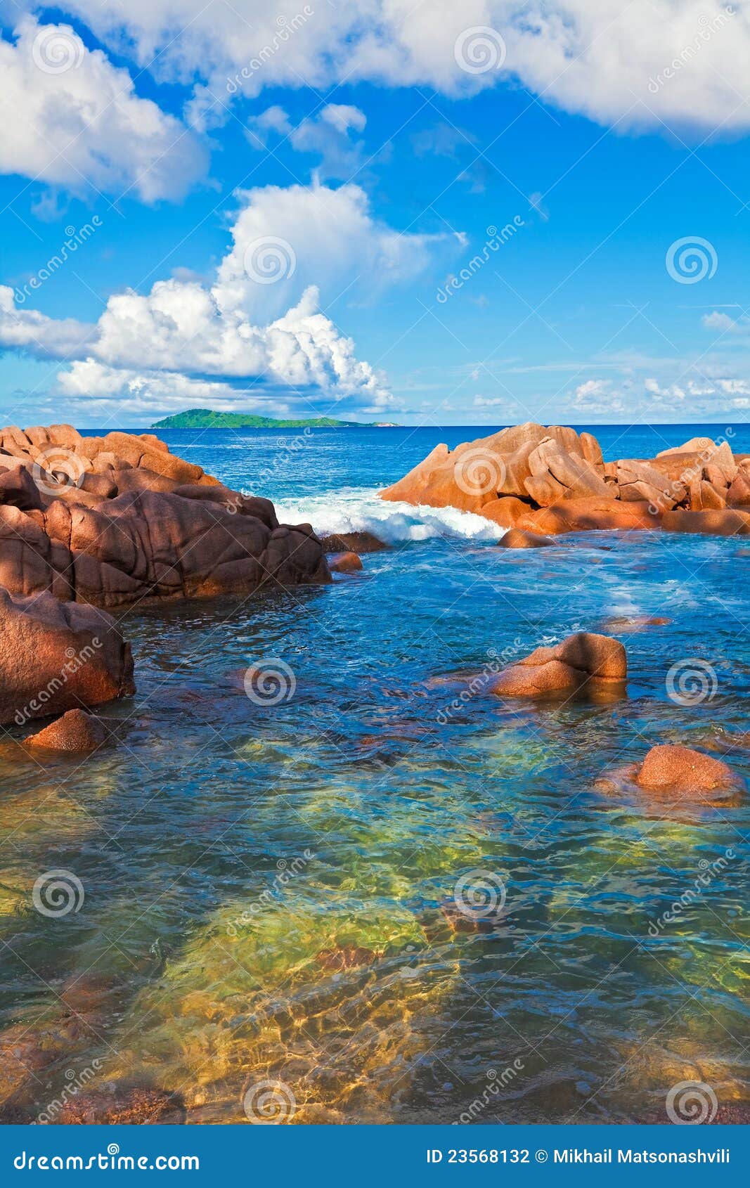 Seascape view stock photo. Image of panorama, celestial - 23568132