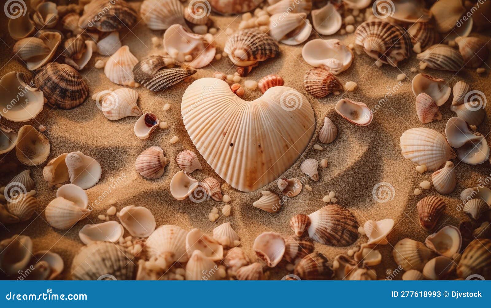 Seashell Collection Showcases Beauty in Nature Design Generated by AI ...