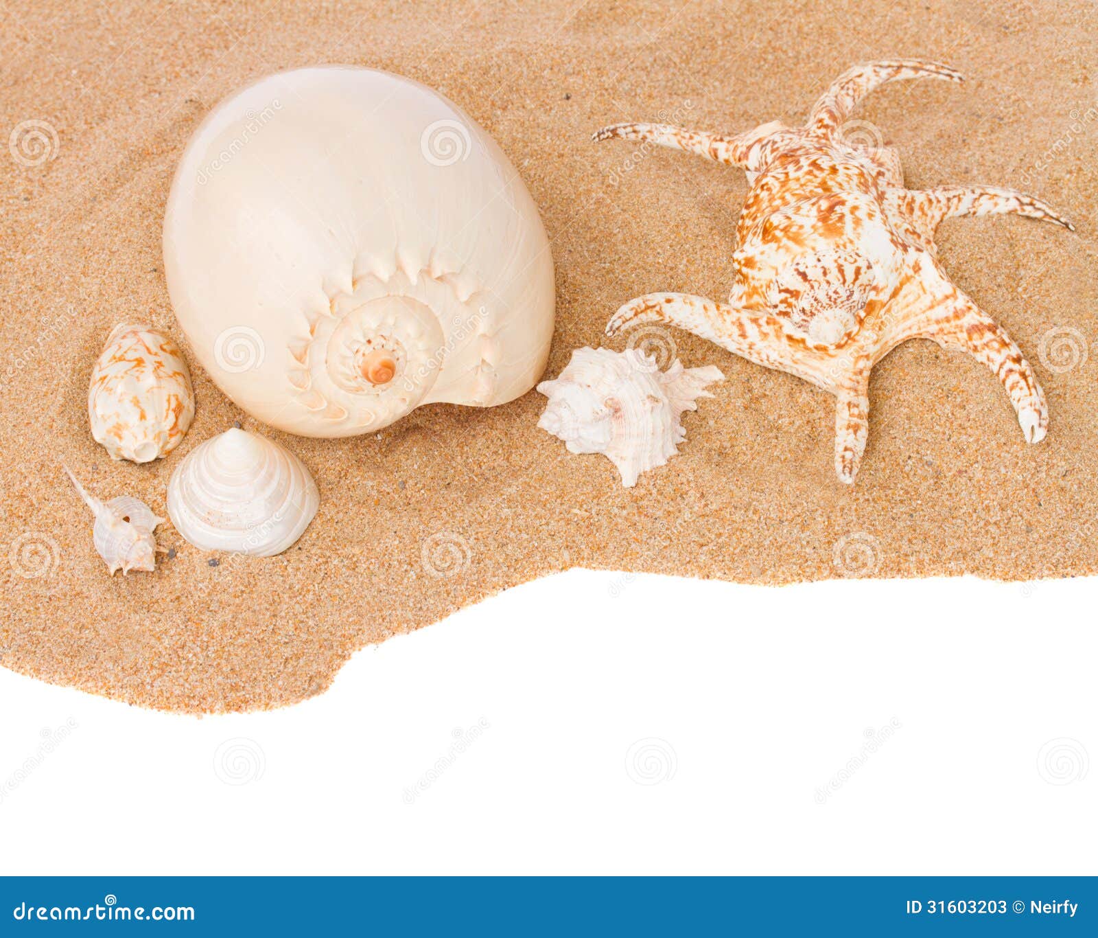 Sand Border Royalty-Free Stock Photography | CartoonDealer.com #10217981