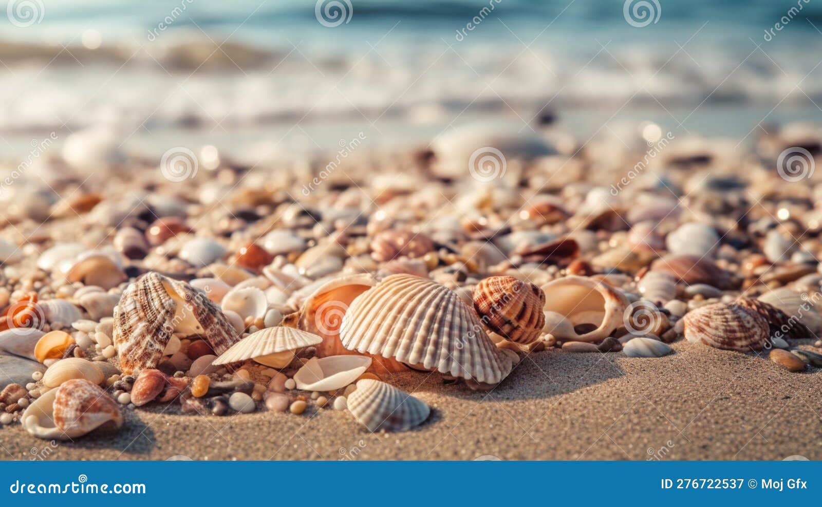 Seashore Beach With Palm Trees Cartoon Vector | CartoonDealer.com #85987035