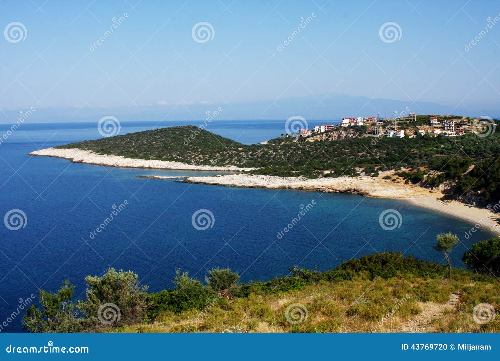 Seashore stock photo. Image of blue, seashore, background - 43769720