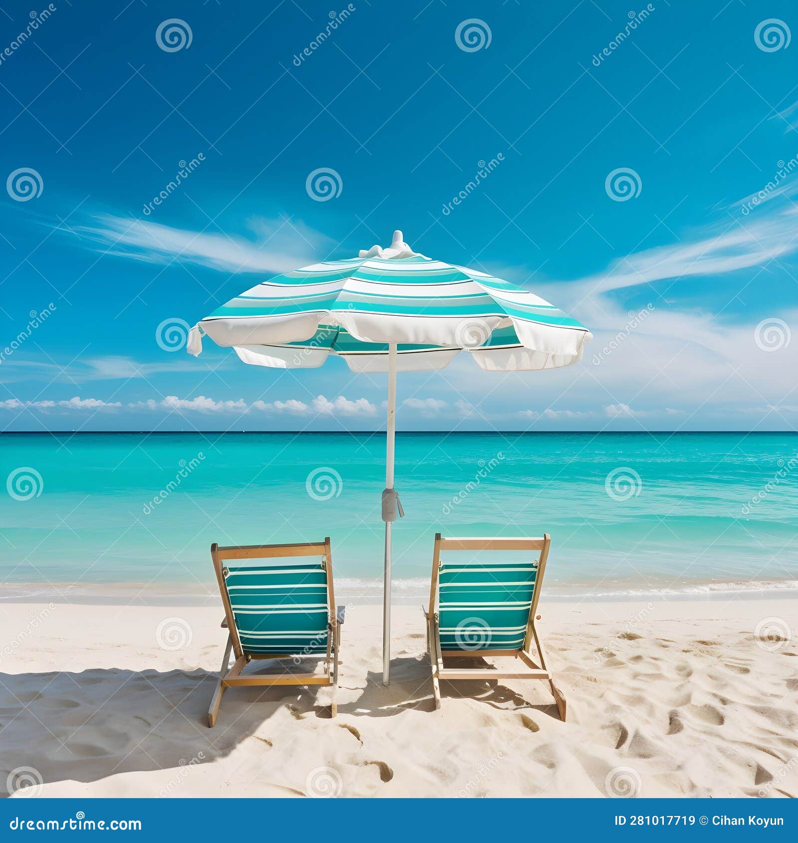 Seashore Euphoria, Sandy Beach, Billowing Clouds, and Ecstatic Ocean ...