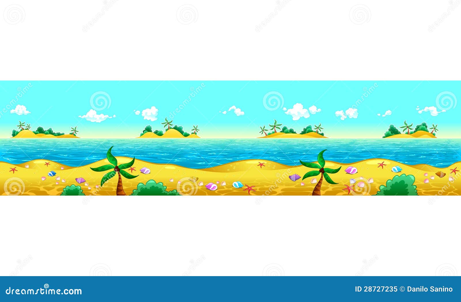 Seashore Cartoons, Illustrations & Vector Stock Images - 44868 Pictures ...