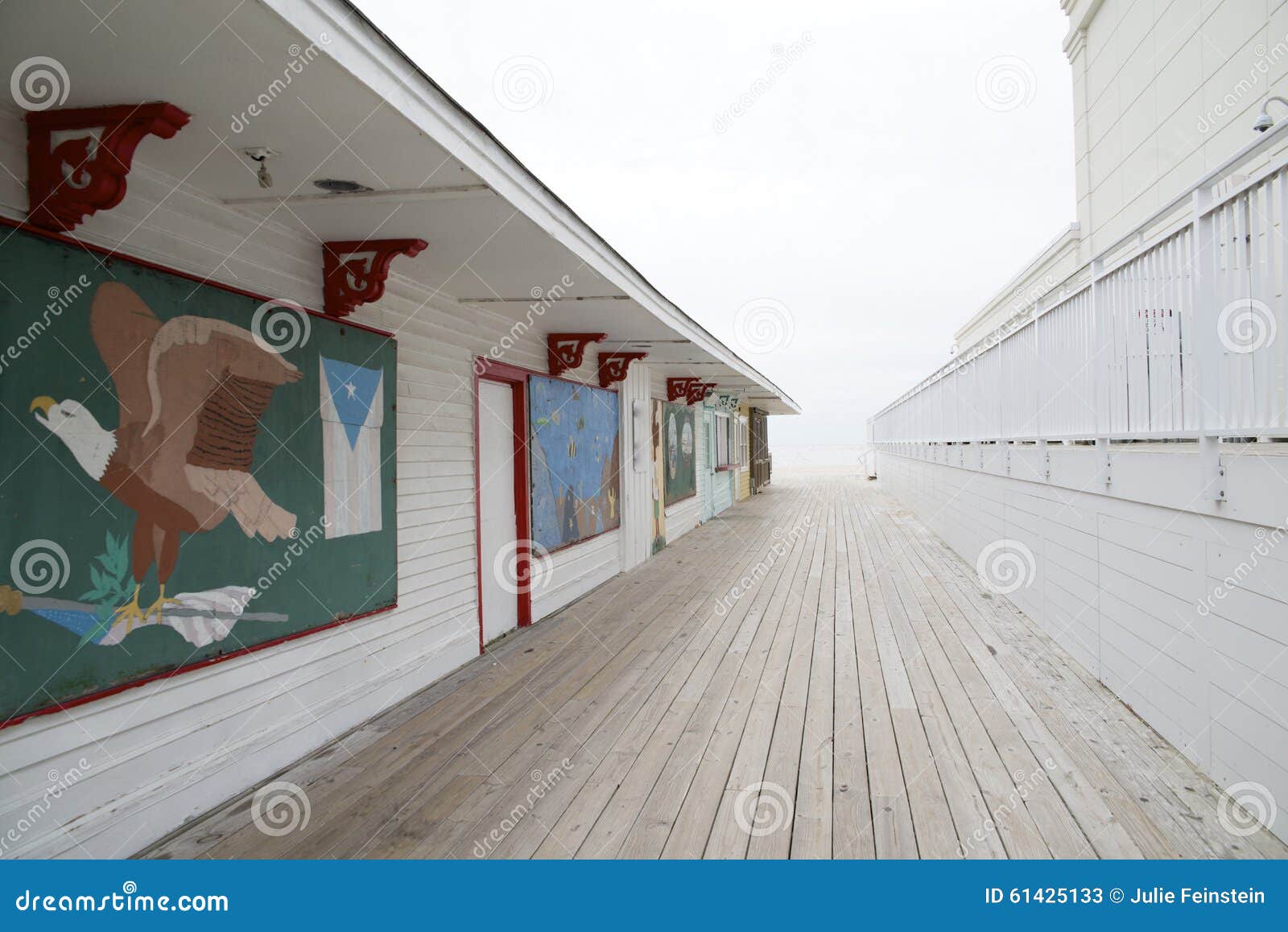 Seashore Winter stock image. Image of boardwalk, lonely - 61425133