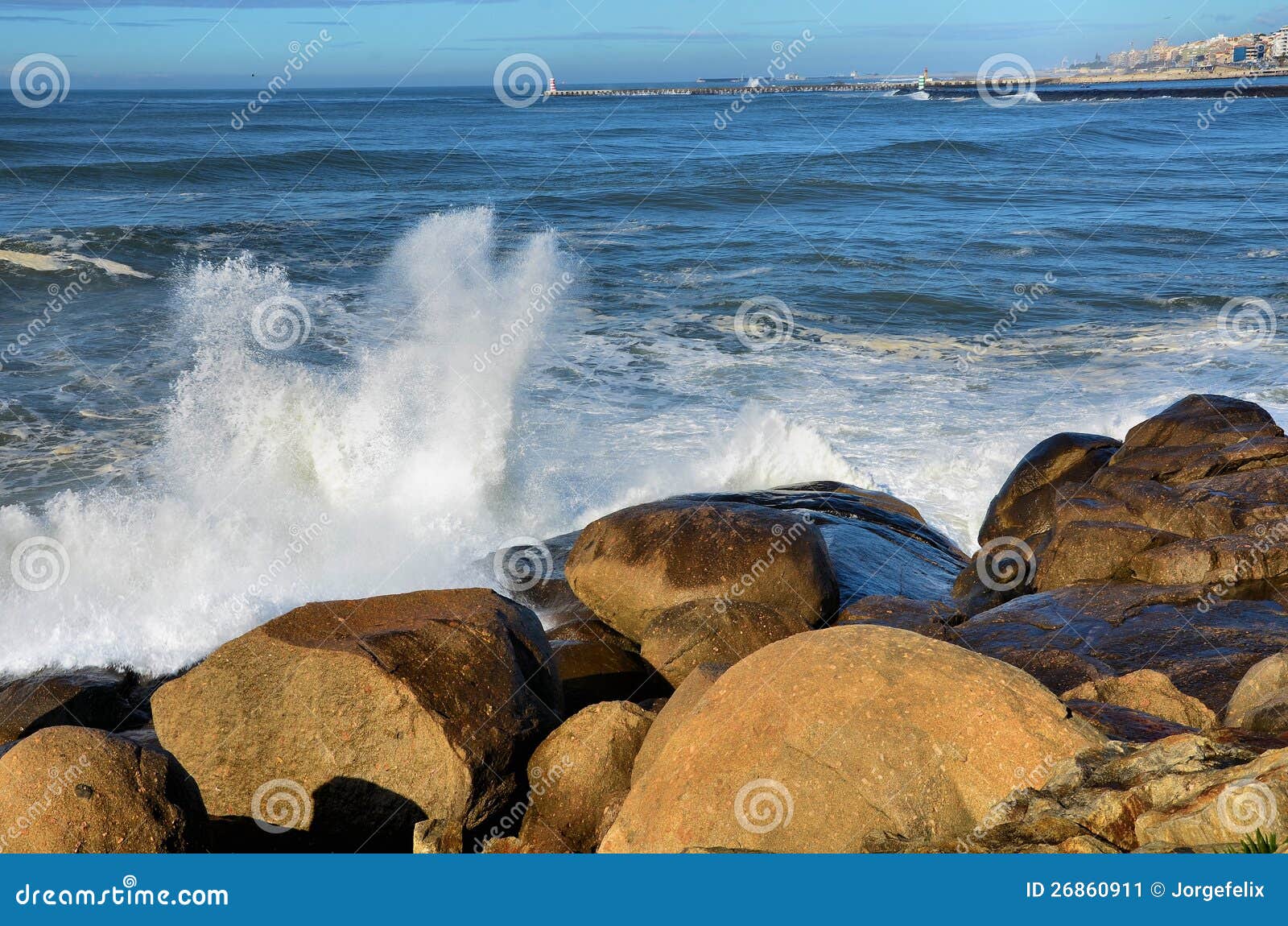 Seaside stock image. Image of coast, wave, outdoor, seaside - 26860911