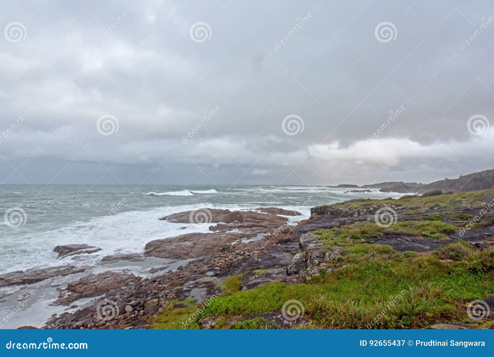 Seaside stock image. Image of city, nature, coast, sand - 92655437