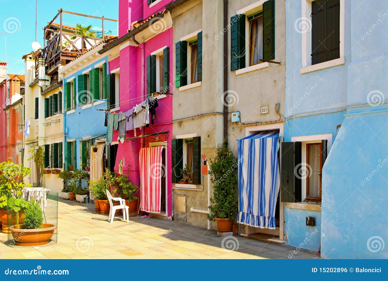 Seaside buildings stock photo. Image of calm, exterior - 15202896