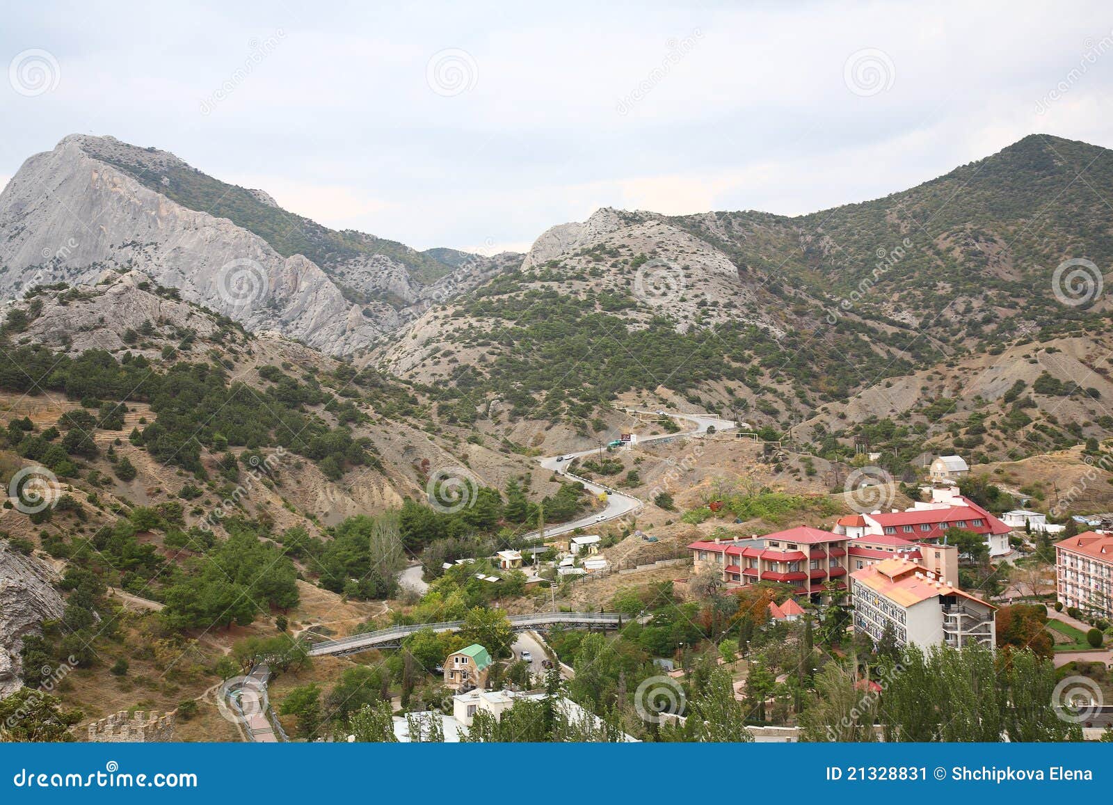 Seaside city stock image. Image of buildings, seaside - 21328831