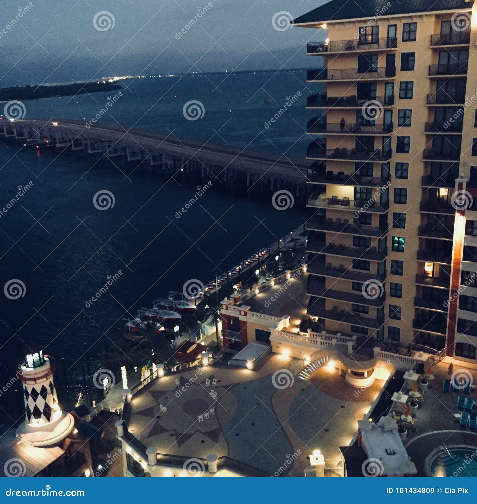 Seaside Condos in Destin Florida Editorial Stock Image - Image of ...