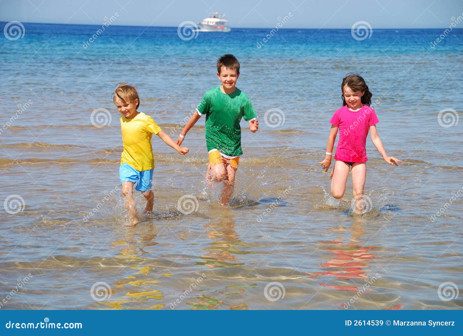 Seaside fun stock image. Image of youth, seashore, summertime - 2614539