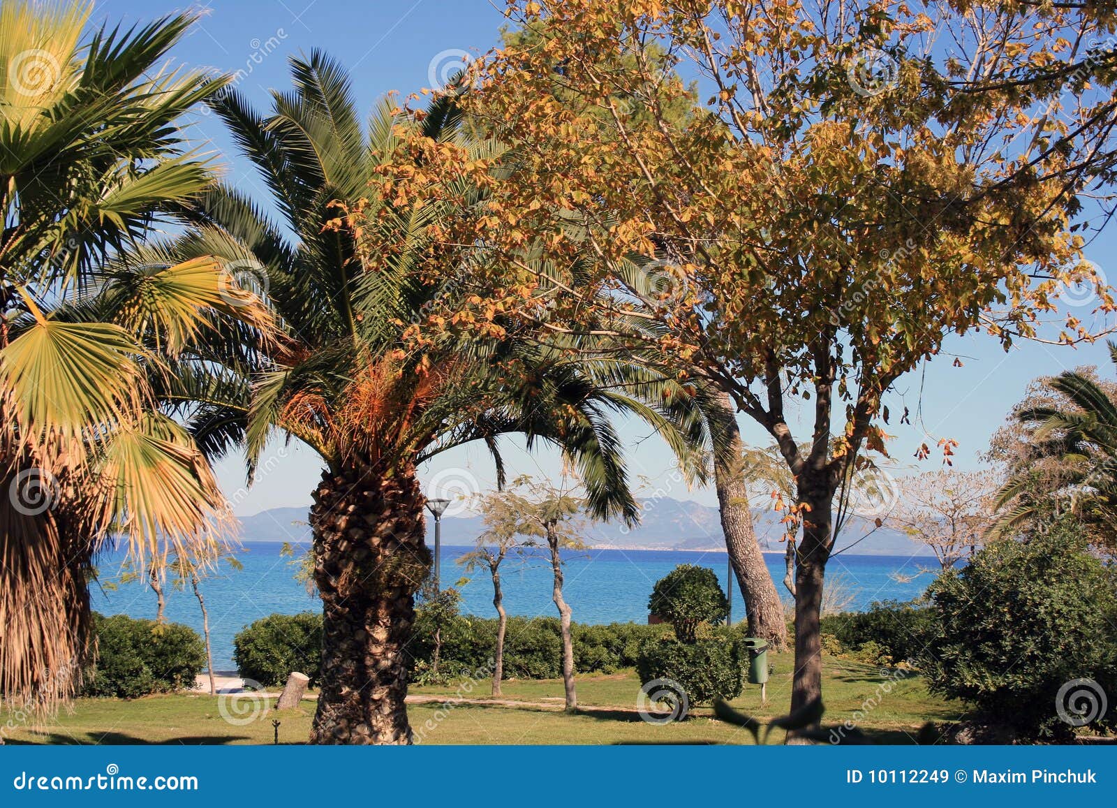 Seaside of Hanioti, Greece stock image. Image of beach - 10112249