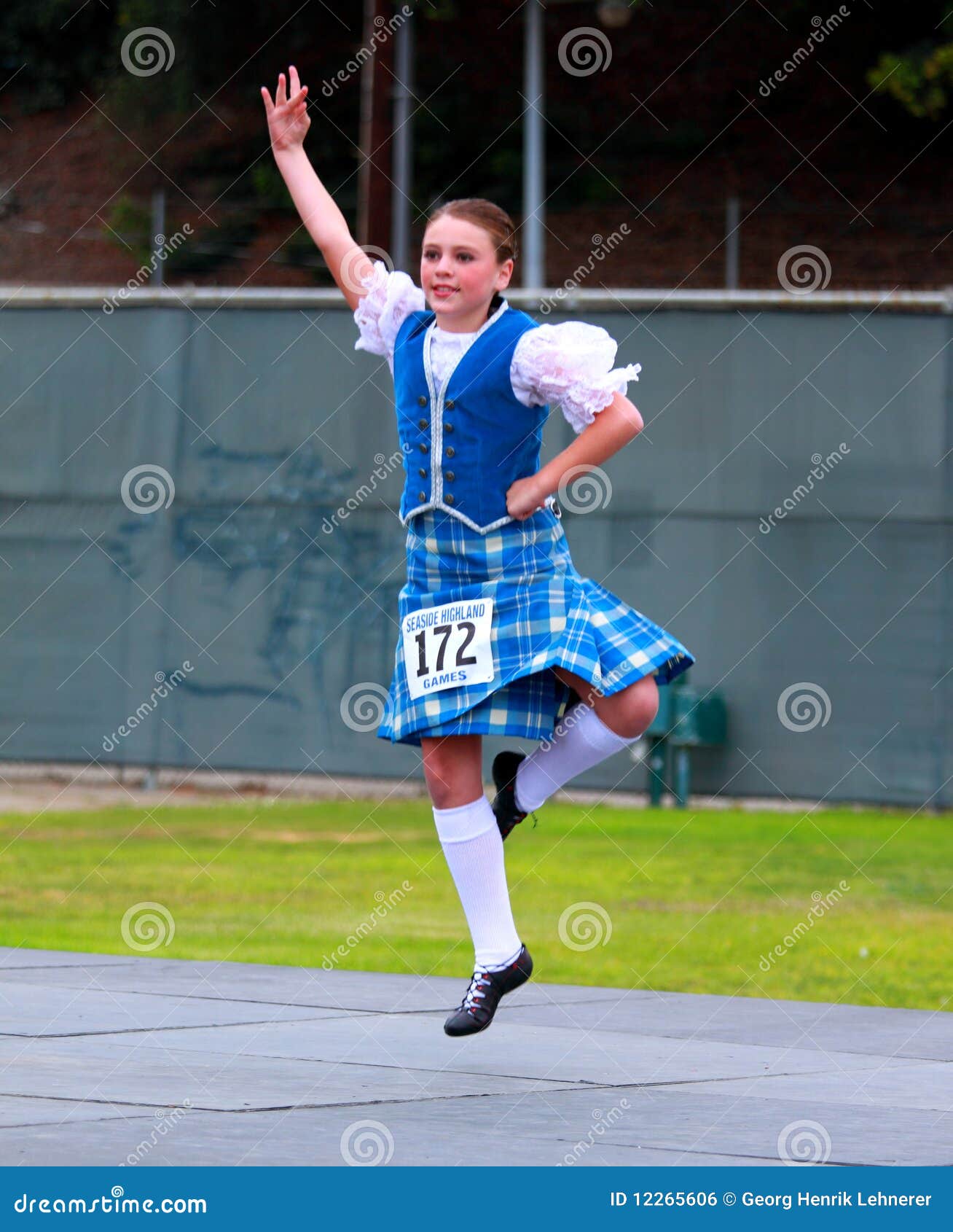 Seaside Highland Games editorial photo. Image of dancers - 12265606