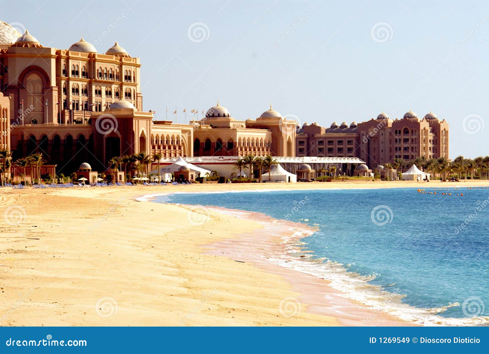 Seaside hotel stock image. Image of path, landscape, environment - 1269549