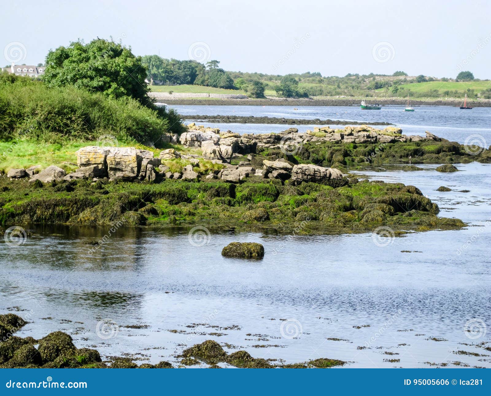 Seaside Ireland stock photo. Image of atlantic, portmarnock - 95005606
